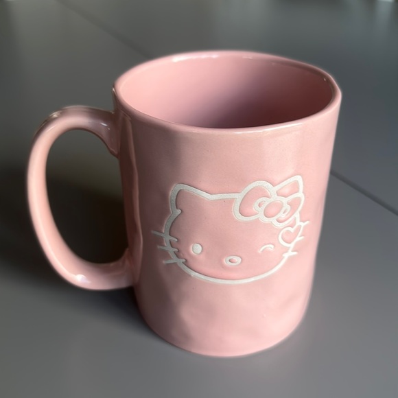 Hello Kitty | Kitchen | Hello Kitty Winking Kitty Mug In Pink New ...
